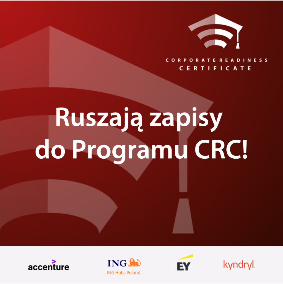 Nabór do 11 edycji Programu Corporate Readiness Certificate (CRC) | Aktualności | Wydział ...